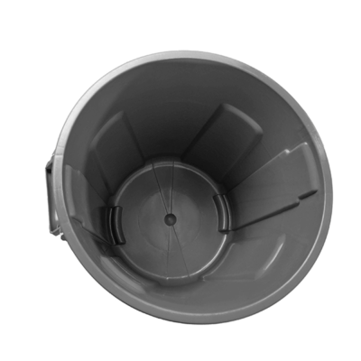 Round Plastic Trash Container - 16G - Lar Plastics Store